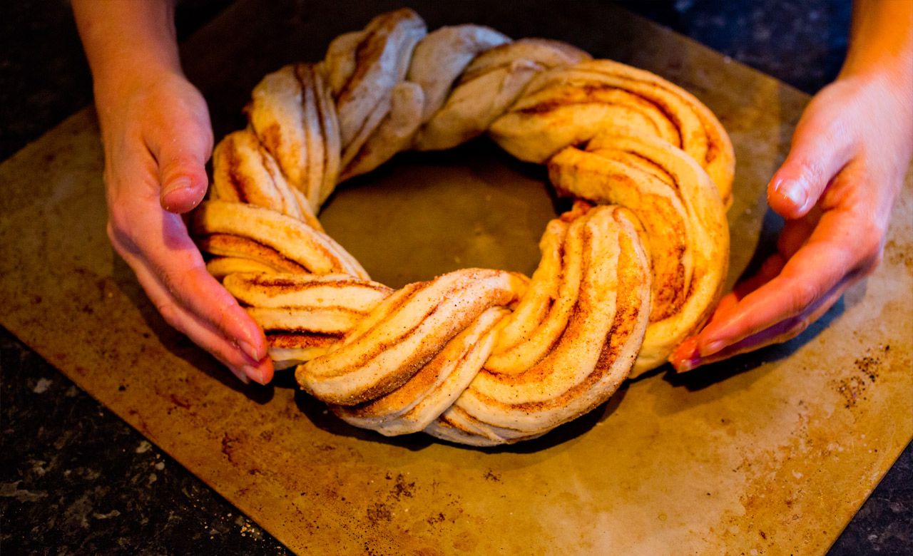 Klippekrans - Deilig bakst med kanel og sukker | Oppskrift