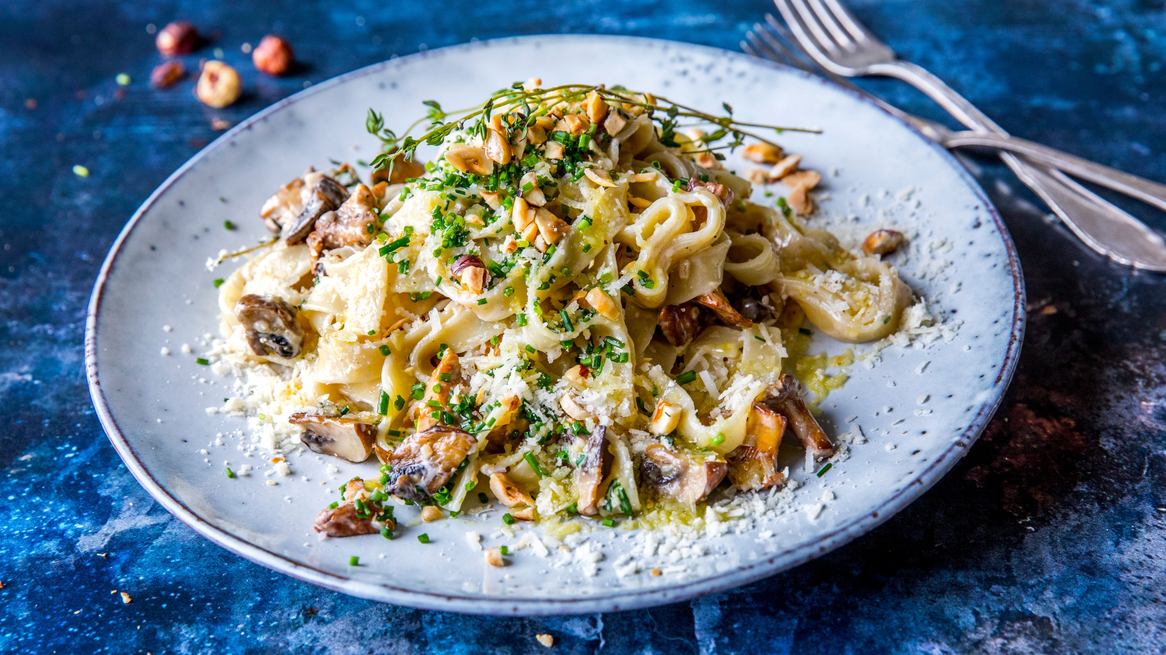 Kremet pasta med sopp - Deilig middag på 30 minutter | Oppskrift