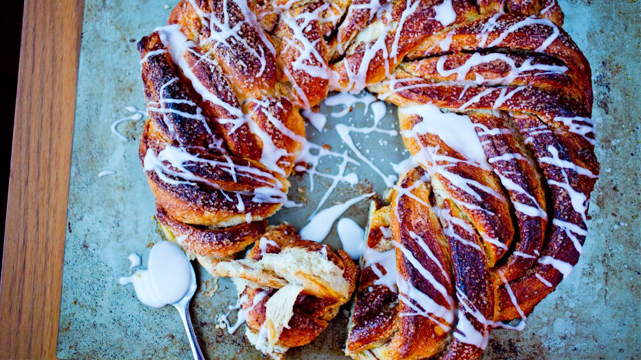 Klippekrans - Deilig bakst med kanel og sukker | Oppskrift