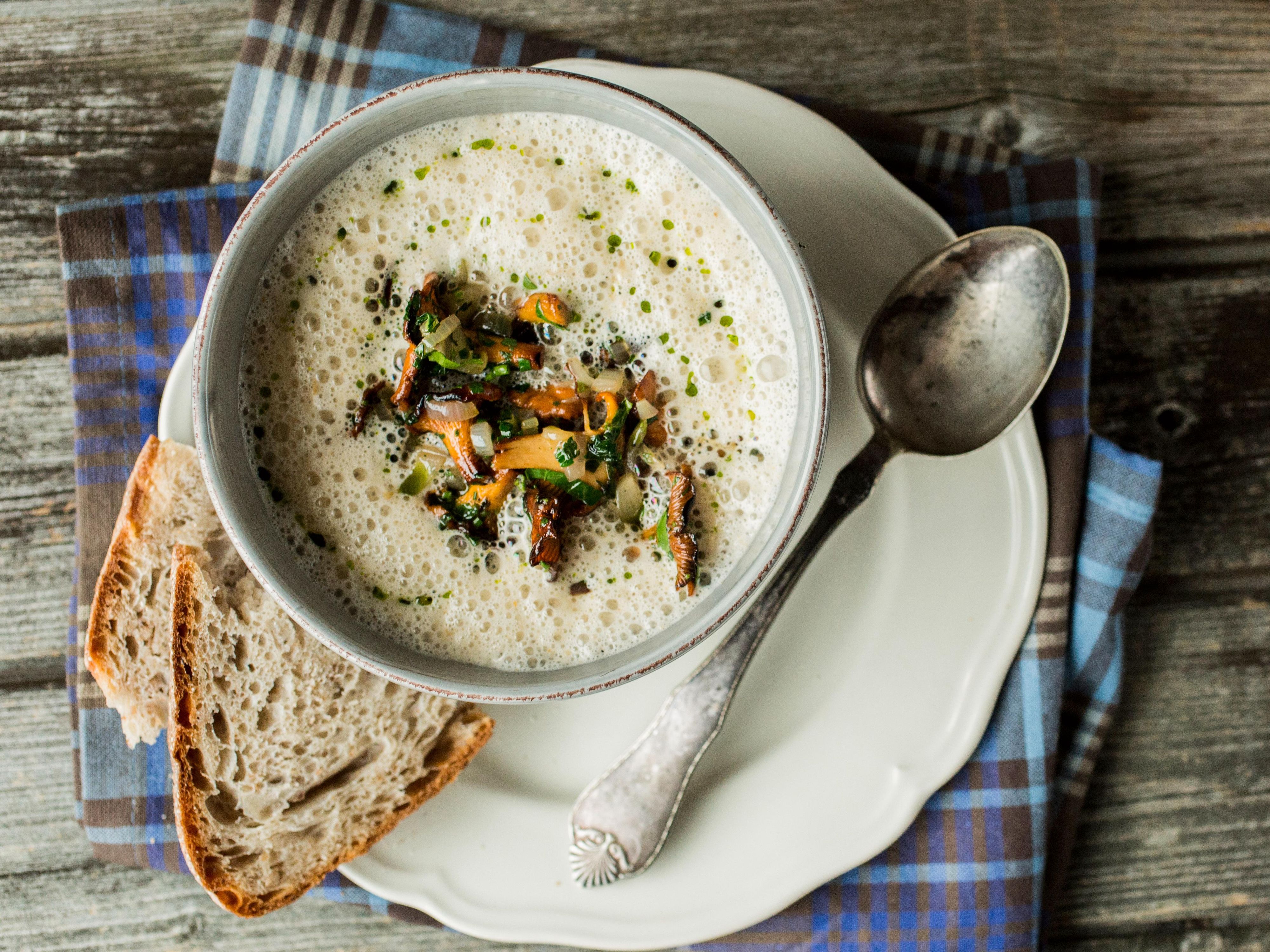 Kremet soppsuppe | Oppskrift