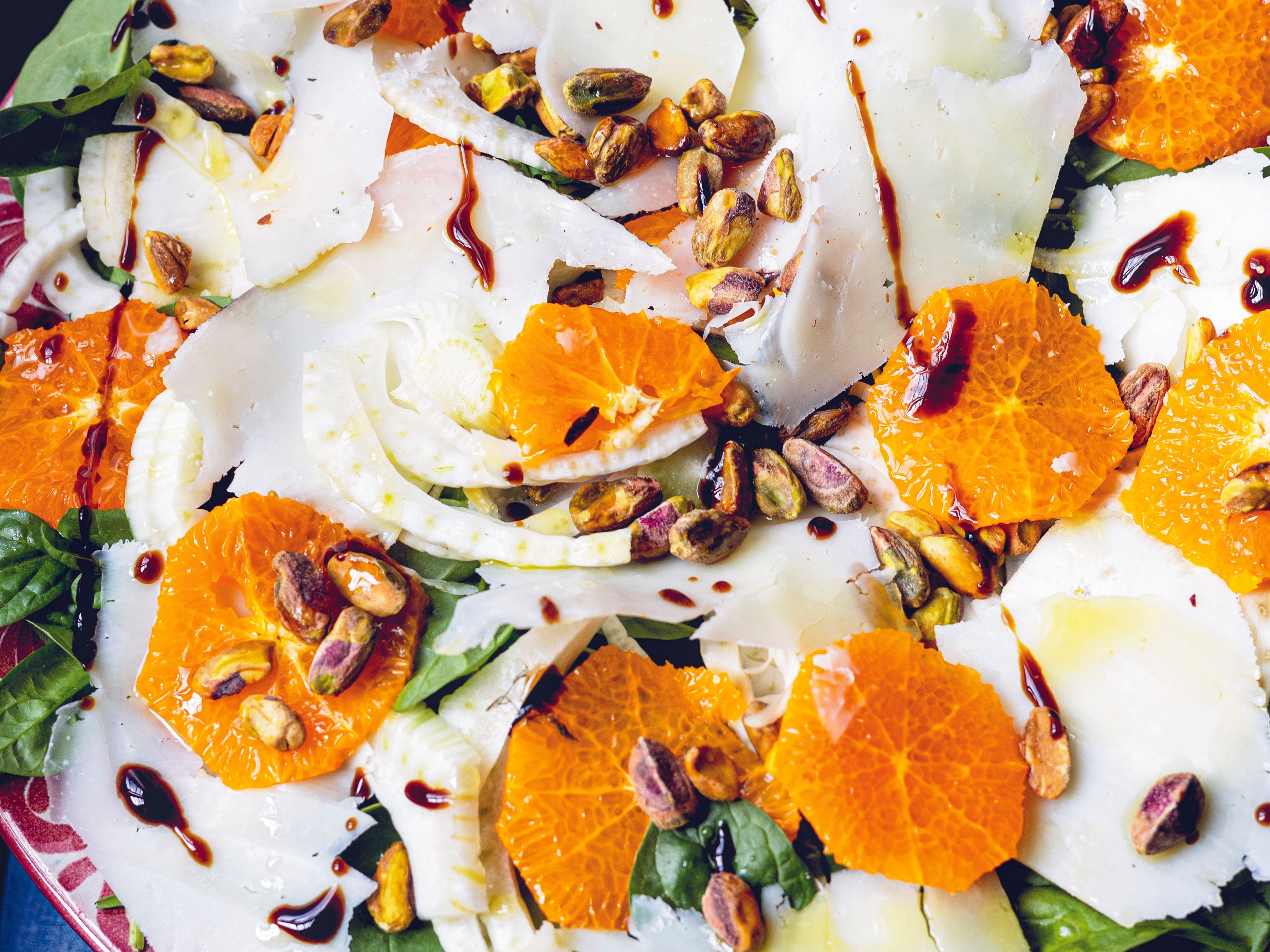 Spinatsalat med mandarin og manchego – Deilig lunsj | Oppskrift