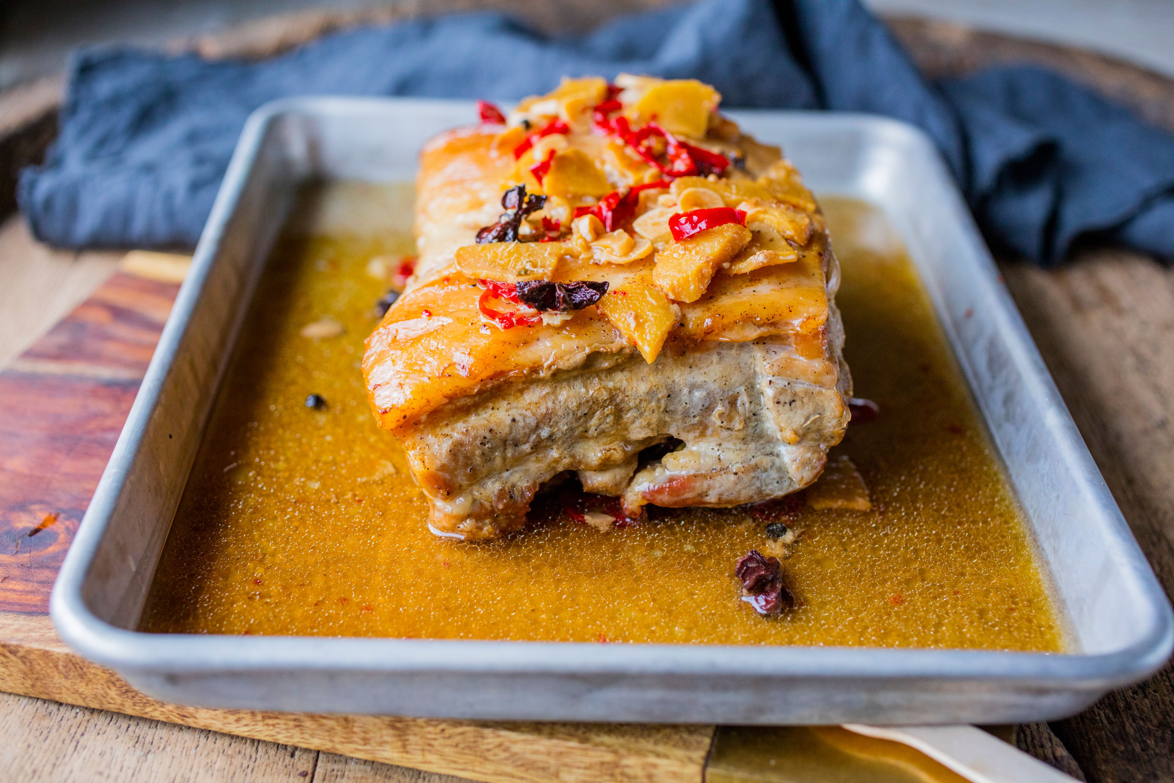 Asiatisk-inspirert ribbe | Oppskrift